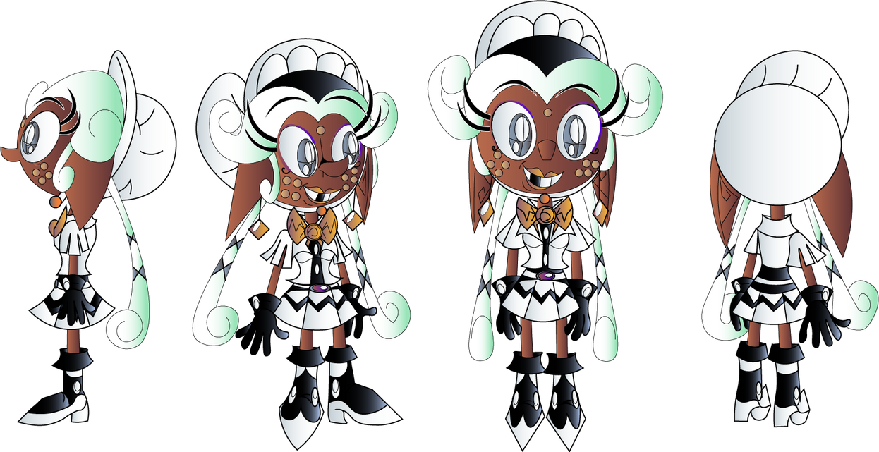 Gena Character Turnaround by JazziGalaxy on DeviantArt