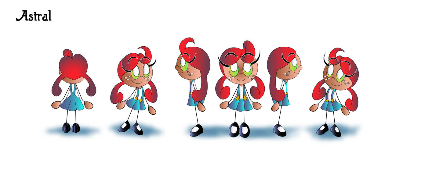 Adrift Character Turnaround and Breakdown Shapes by JazziGalaxy on ...