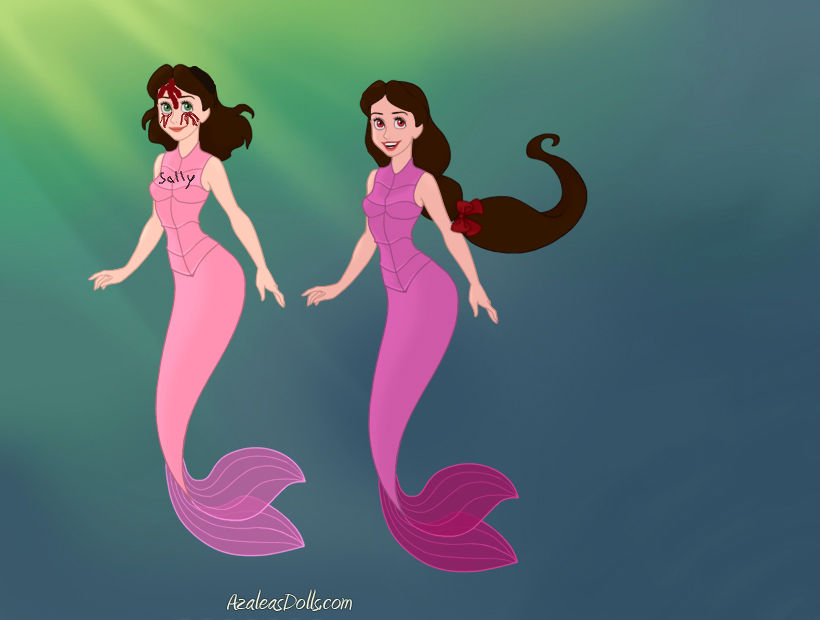 Sally and Lazari as Mermaids by Shammrock289 on DeviantArt