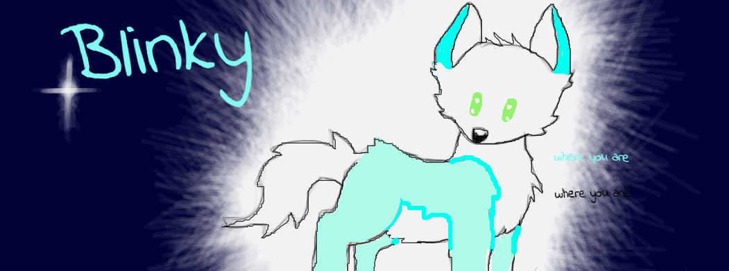 Blinky the wolf by WandaTheDragon on DeviantArt