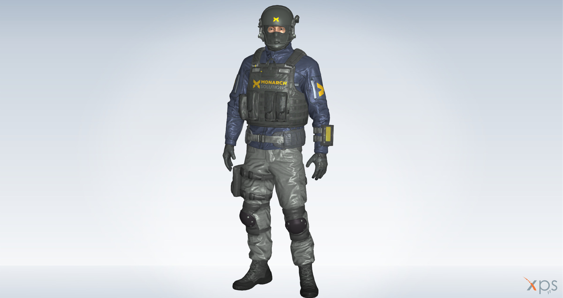 Quantum Break Monarch Operator XPS/XNalara by diegoforfun on DeviantArt