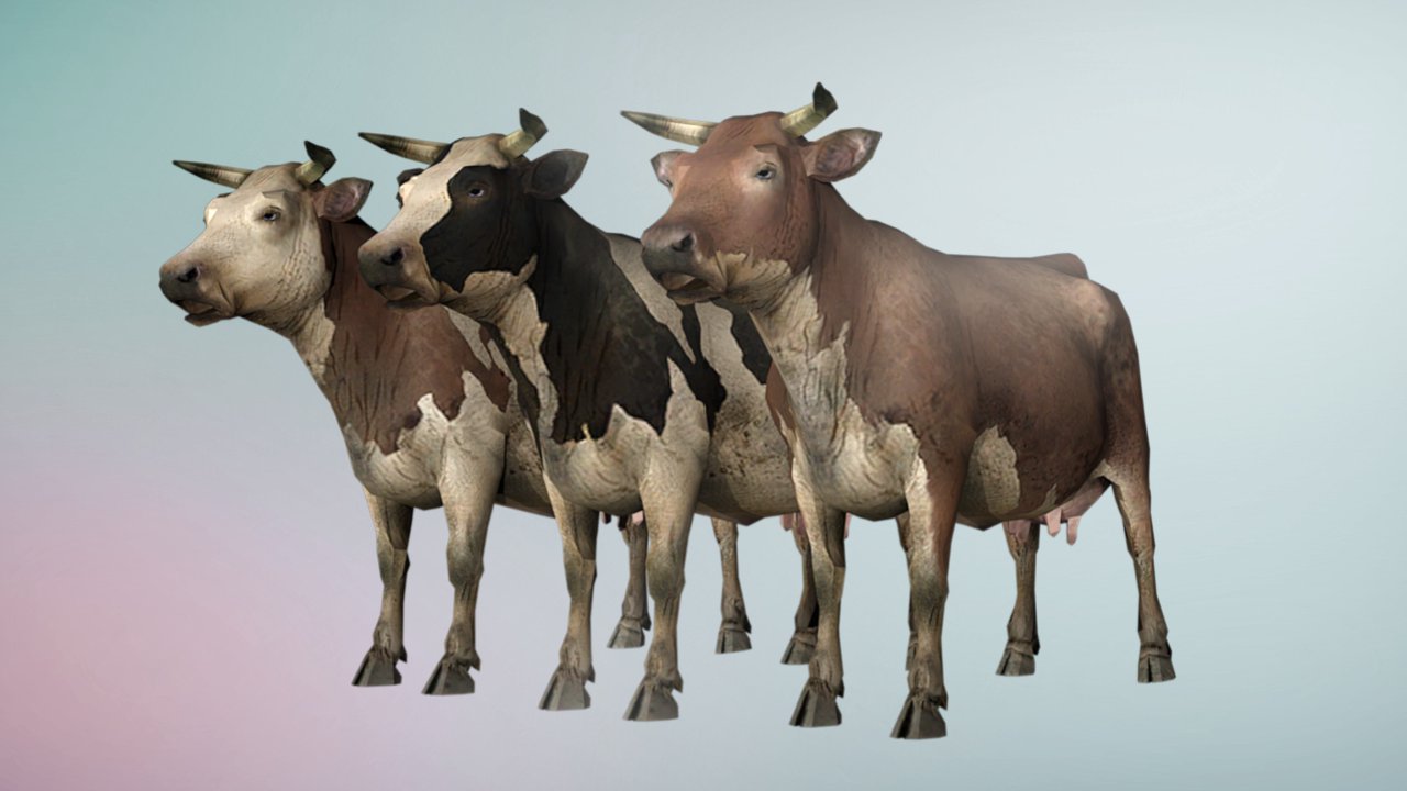 GTA V Cow XPS/Xnalara by diegoforfun on DeviantArt
