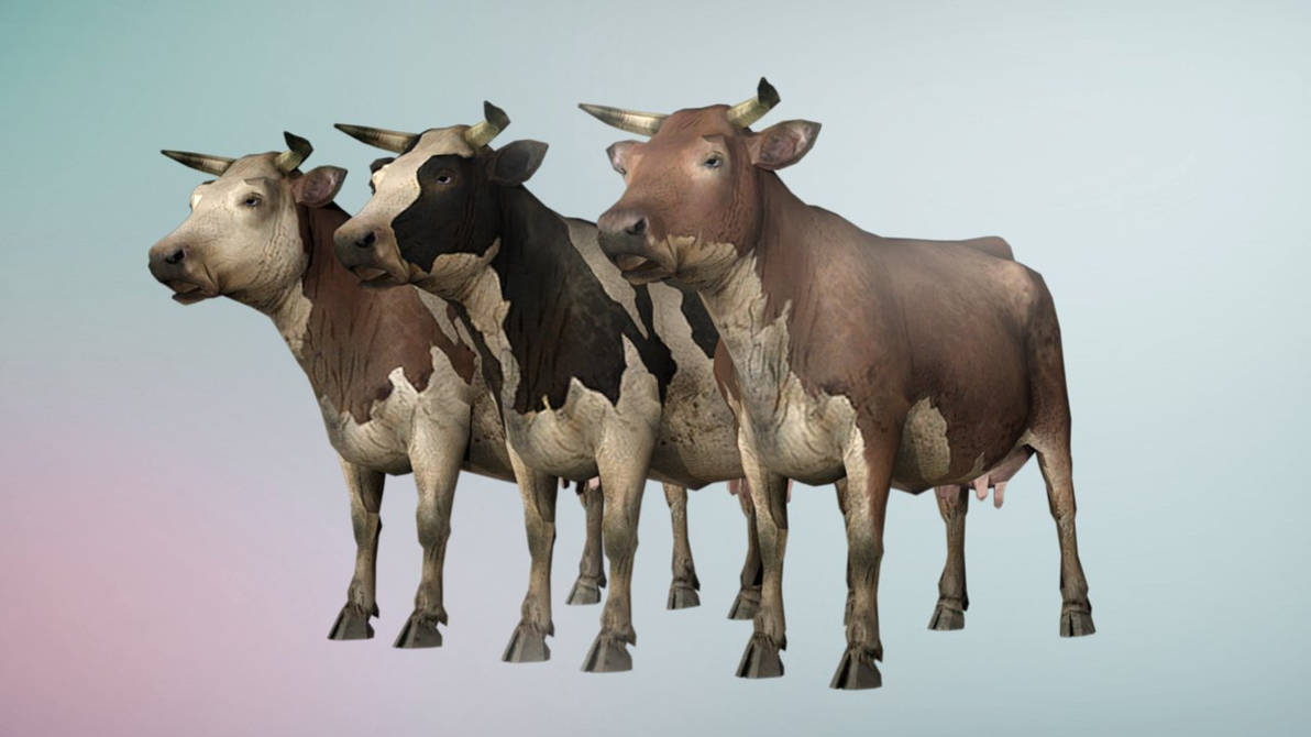 GTA V Cow XPS/Xnalara by diegoforfun on DeviantArt