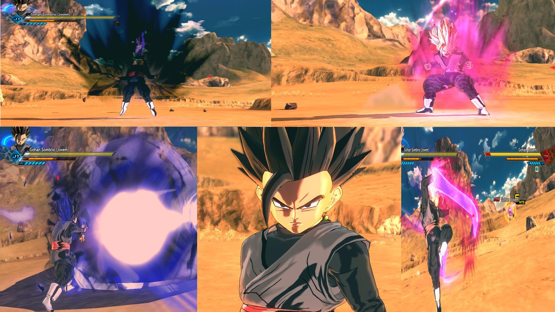 XV2 Gohan Black (Teen) Transformable [X2M] by diegoforfun on DeviantArt