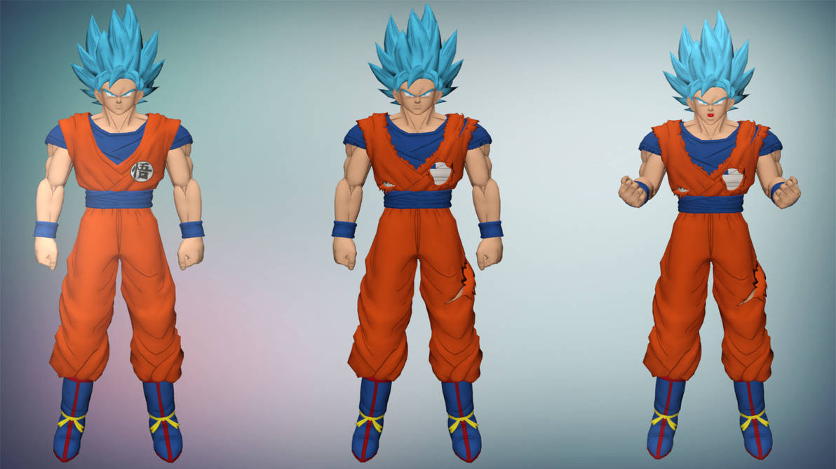 XPS/Xnalara DBXV2 Goku SSJ Blue (Goku Black Saga) by diegoforfun on ...