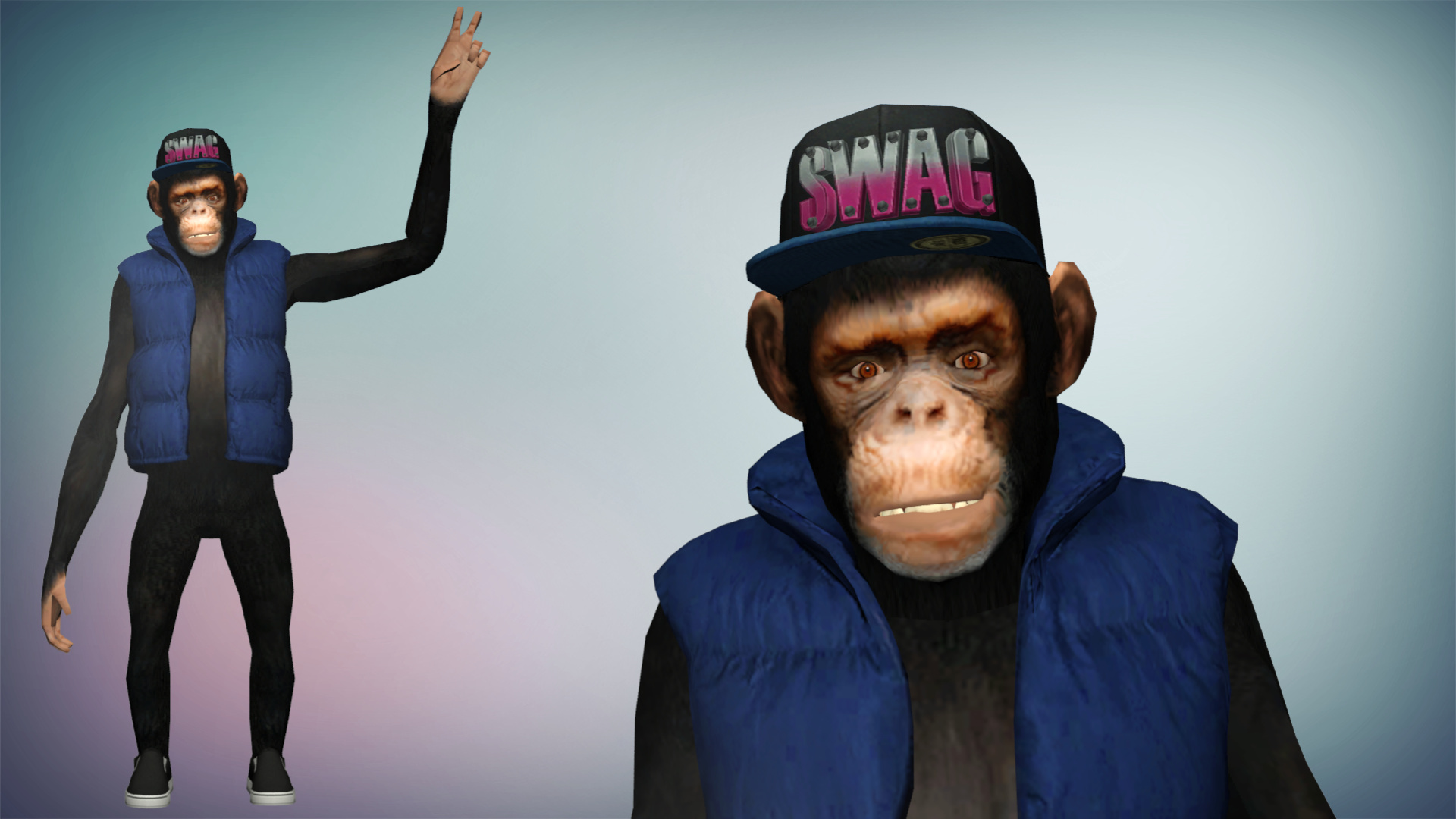 XPS/Xnalara GTA V Joe the Swag Monkey by diegoforfun on DeviantArt