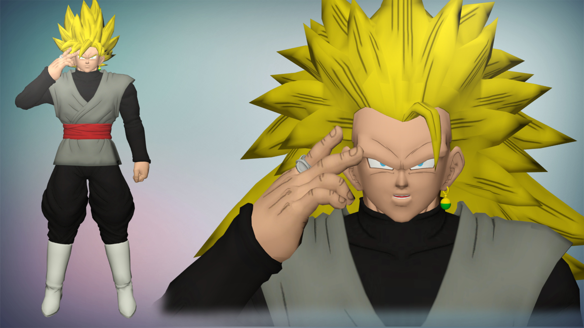 Xps Xnalara Dbxv2 Goku Black Ssj Ssj3 By Diegoforfun On Deviantart