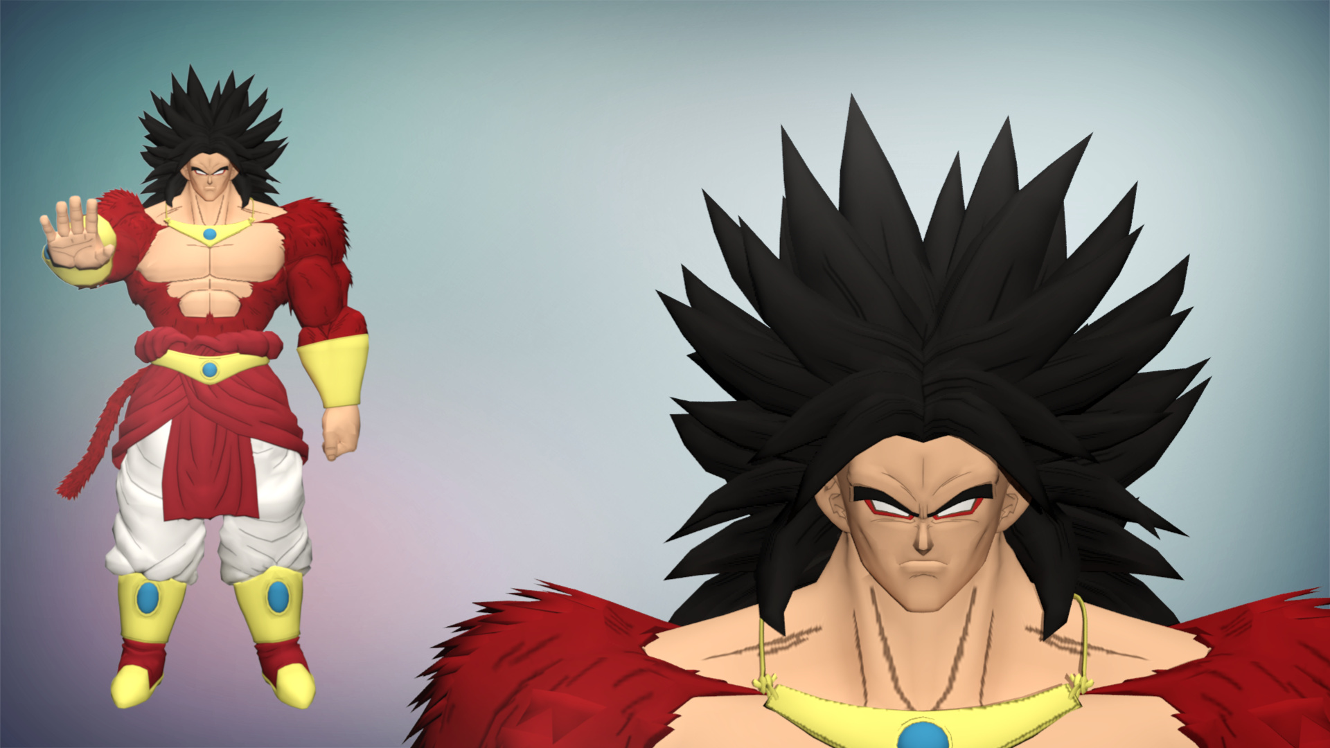 Xps/Xnalara DBXV2 Broly SSJ4 by diegoforfun on DeviantArt