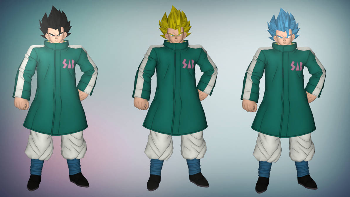 XPS/Xnalara DBXV2 Gogeta Snow Jacket by diegoforfun on DeviantArt