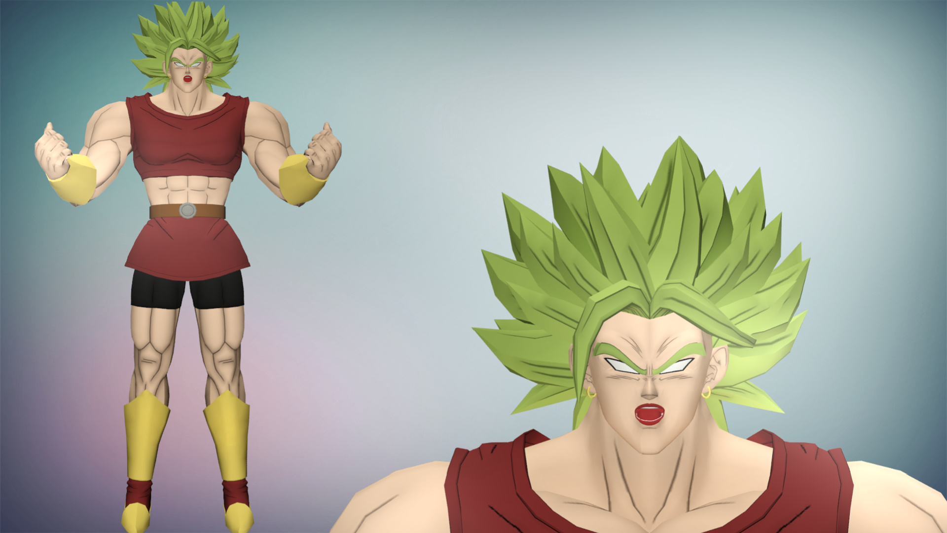 XPS/Xnalara DBXV2 Kale Berserk by diegoforfun on DeviantArt