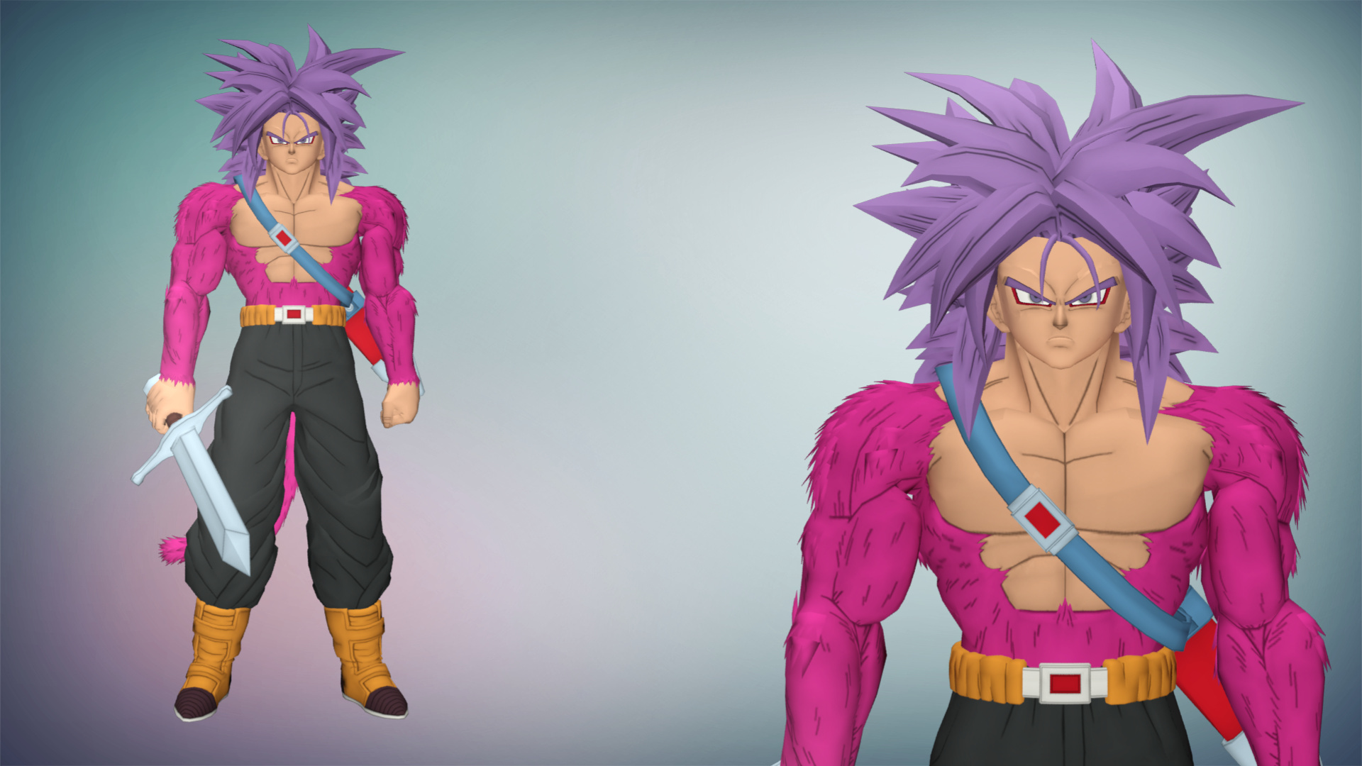 XPS/Xnalara DBXV2 Trunks SSJ4 by diegoforfun on DeviantArt