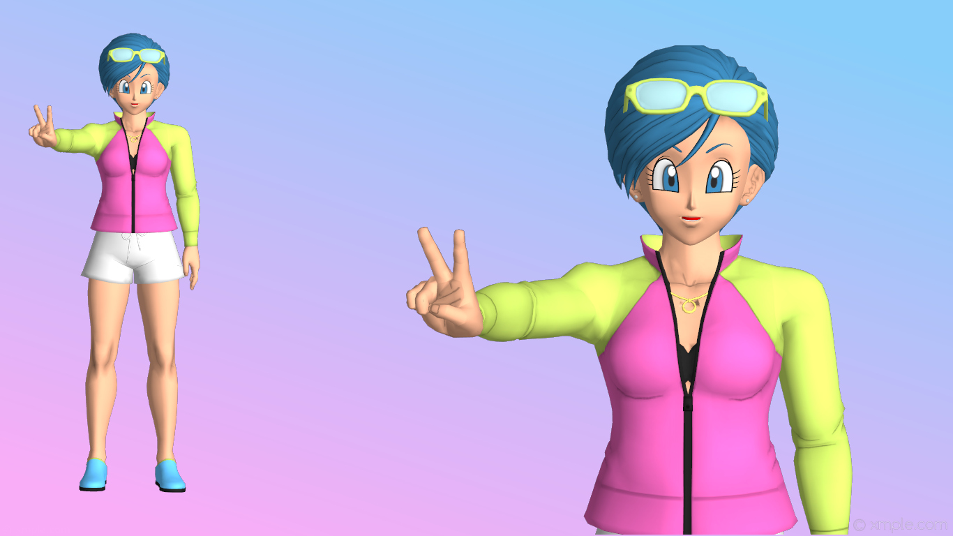 XPS/Xnalara DBXV2 Bulma DBS Broly by diegoforfun on DeviantArt