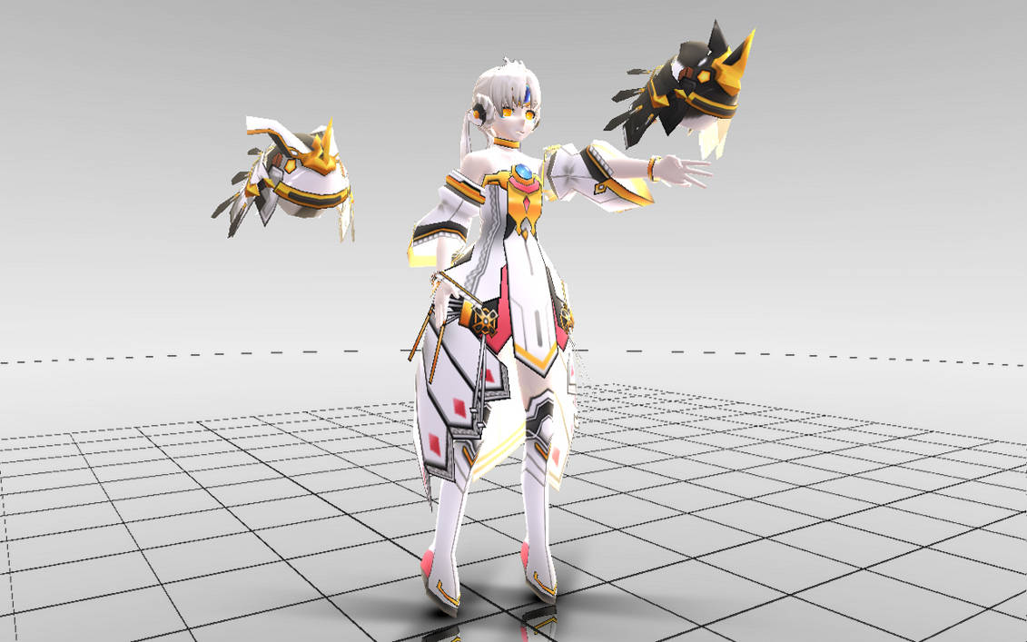 [MMD-ELS-100 watchers gift] Eve Code Empress DL! by Darknessmagician on ...