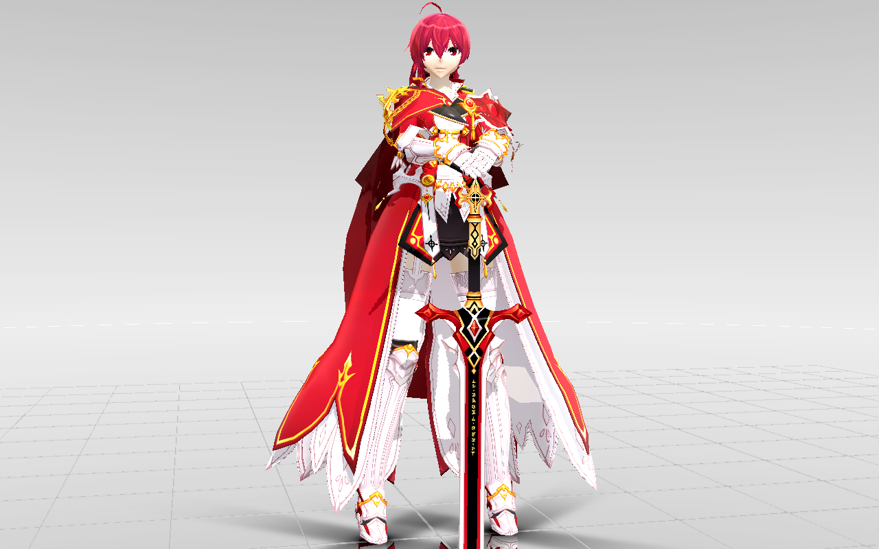 [MMD-Elsword] Elesis Empire Sword DOWNLOAD! by Darknessmagician on ...