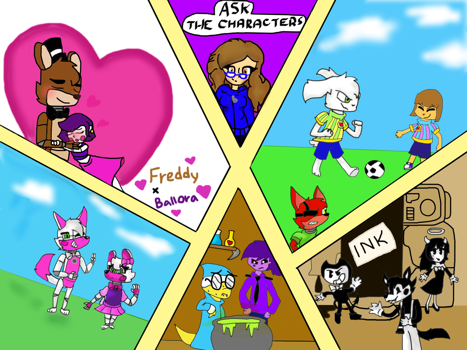 Ask the Characters Fan Art Prediction (Complete) by UndertaleMCSMfan24 ...