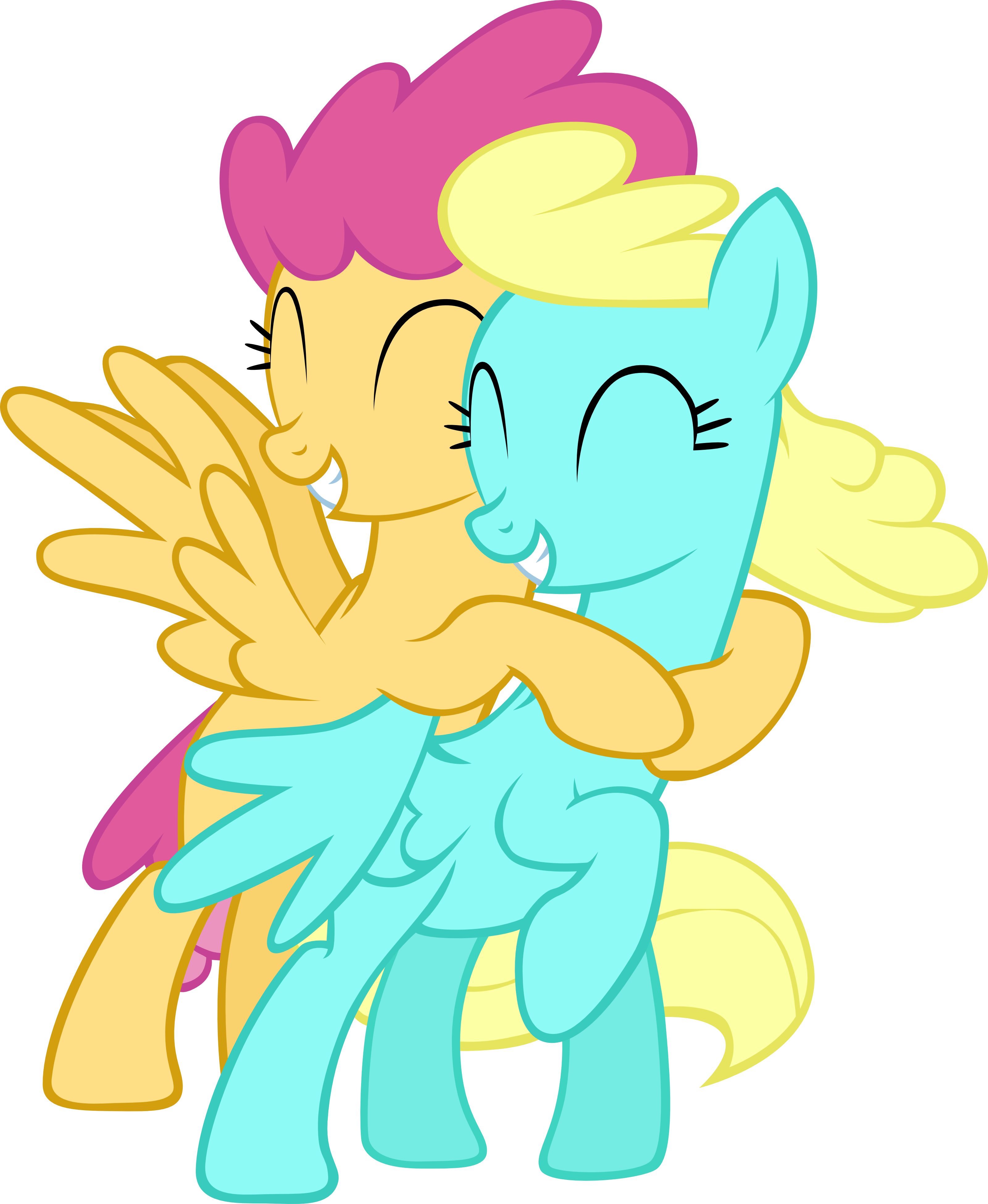Dizzy Twister, Sassaflash - Hugging by Liggliluff on DeviantArt
