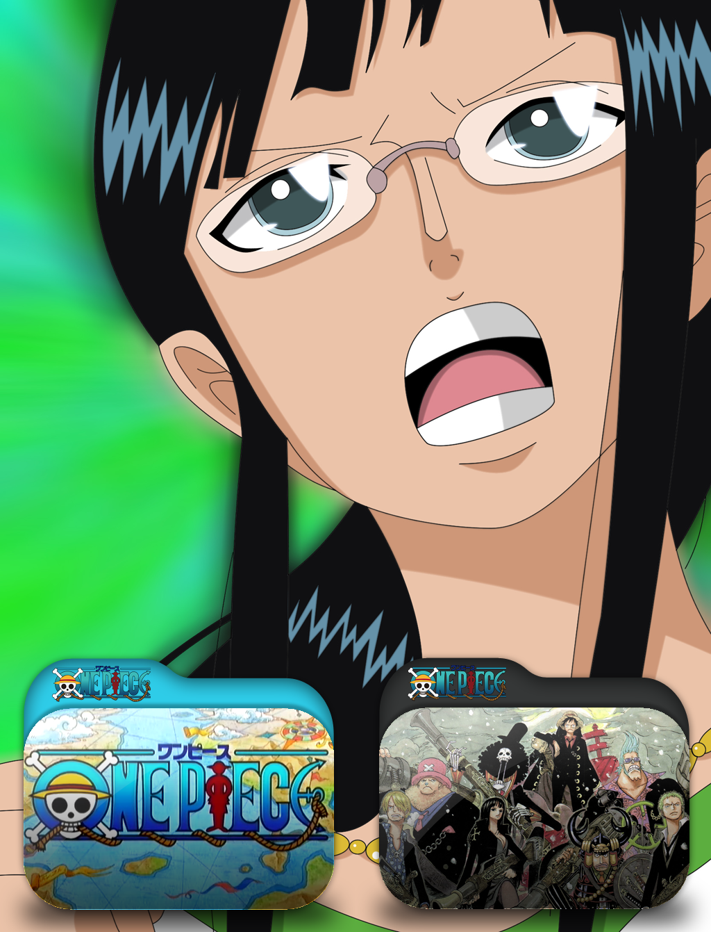 ONE PIECE folder icon by cnnkidd on DeviantArt