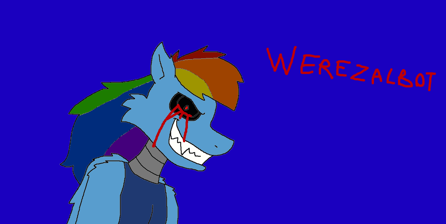 Rainbow Titan Werezalbot by alexeigribanov on DeviantArt