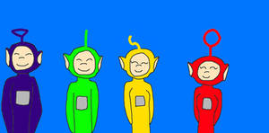 Teletubbies/Slendytubbies {Normal version} by AskKassandraGF on DeviantArt