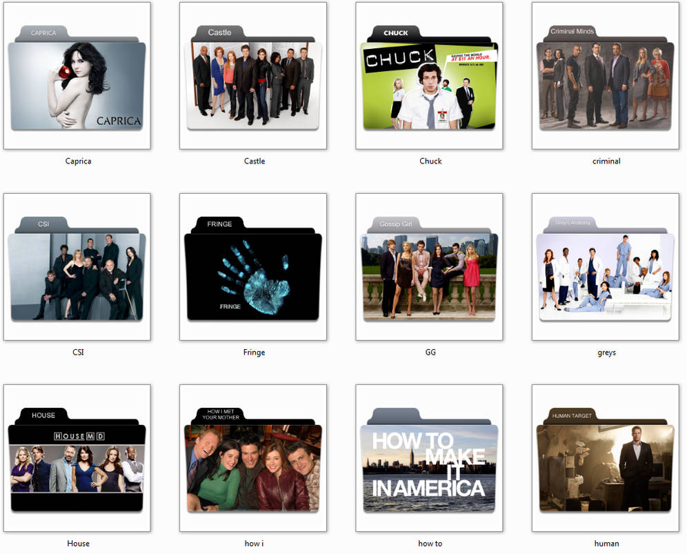 12 Custom Tv Show Icon by gareet on DeviantArt