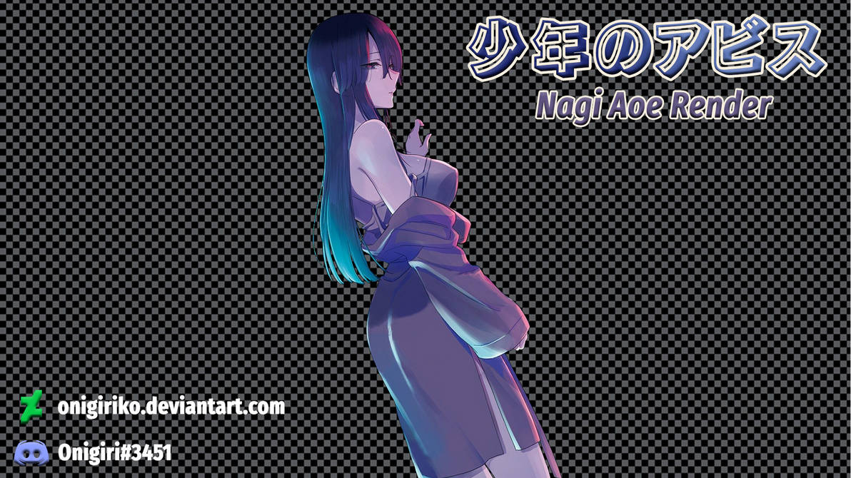 Nagi Aoe Render - Shounen No Abyss [Boys Abyss] by onigiriko on DeviantArt