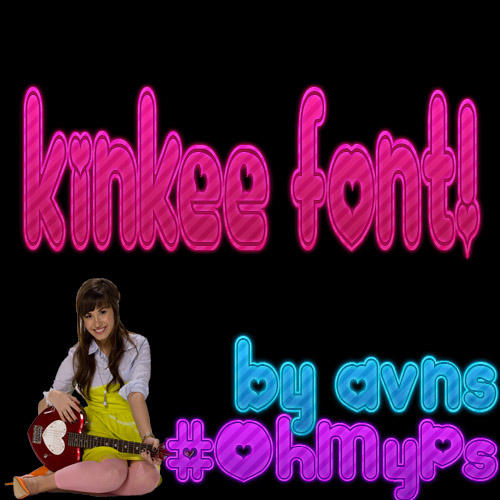 KINKEE FONT by avns on DeviantArt