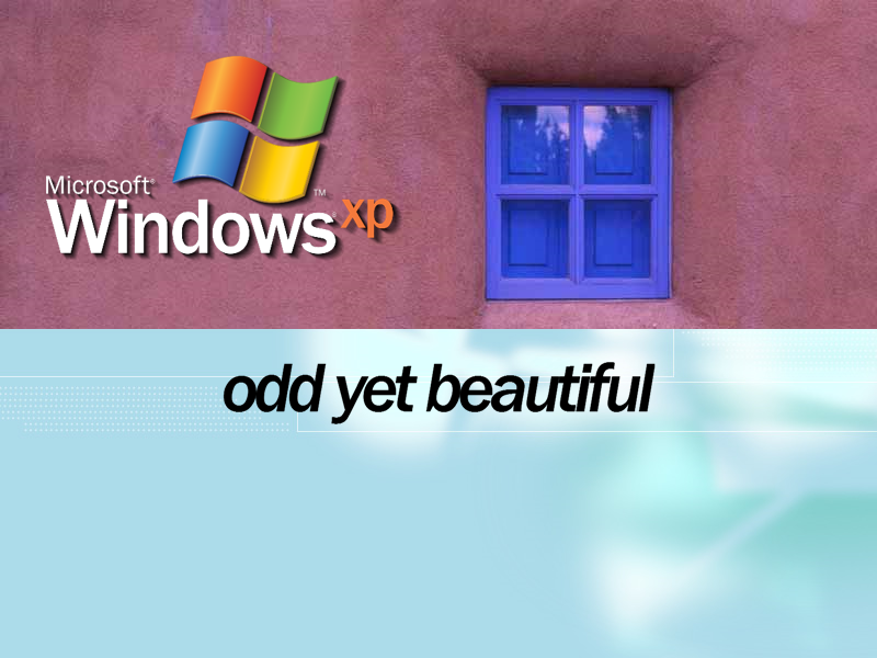 Windows XP Odd yet Beautiful Wallpapers by dvorak128 on DeviantArt