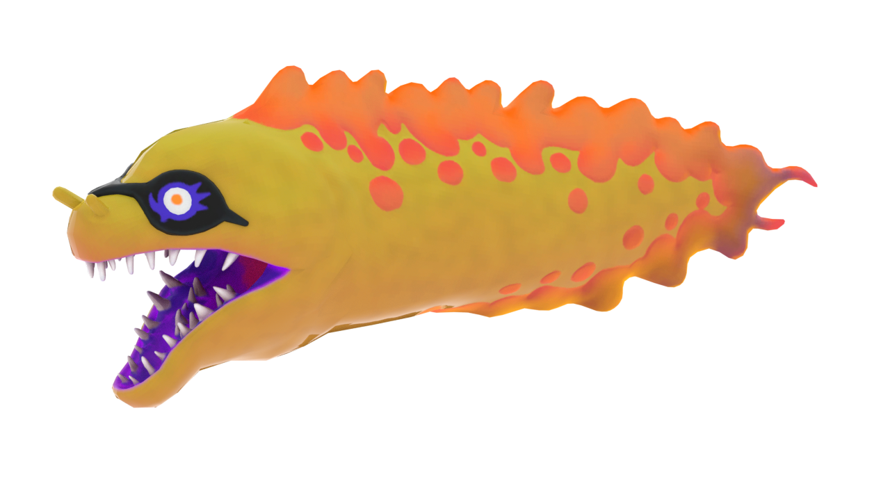 Frye's Eel model DAE/FBX by fleeway on DeviantArt