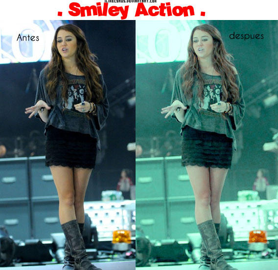 Smiley Action by iLikeCyrus on DeviantArt