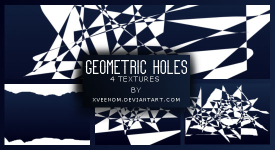 Geometric holes textures #1 by xveenom on DeviantArt