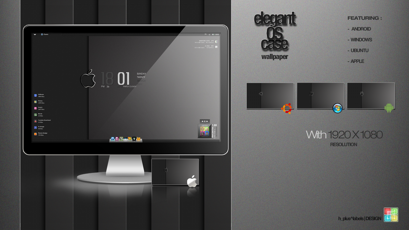 ELEGANT OS CASE Wallpaper by hpluslabels on DeviantArt