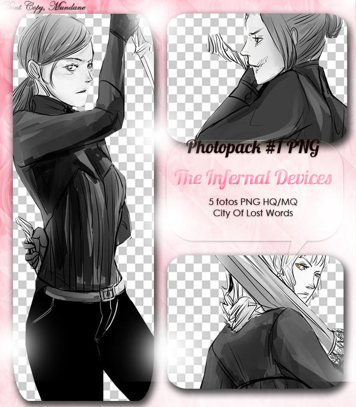 Photopack PNG #1 The Infernal Devices. by CityOfLostWords on DeviantArt
