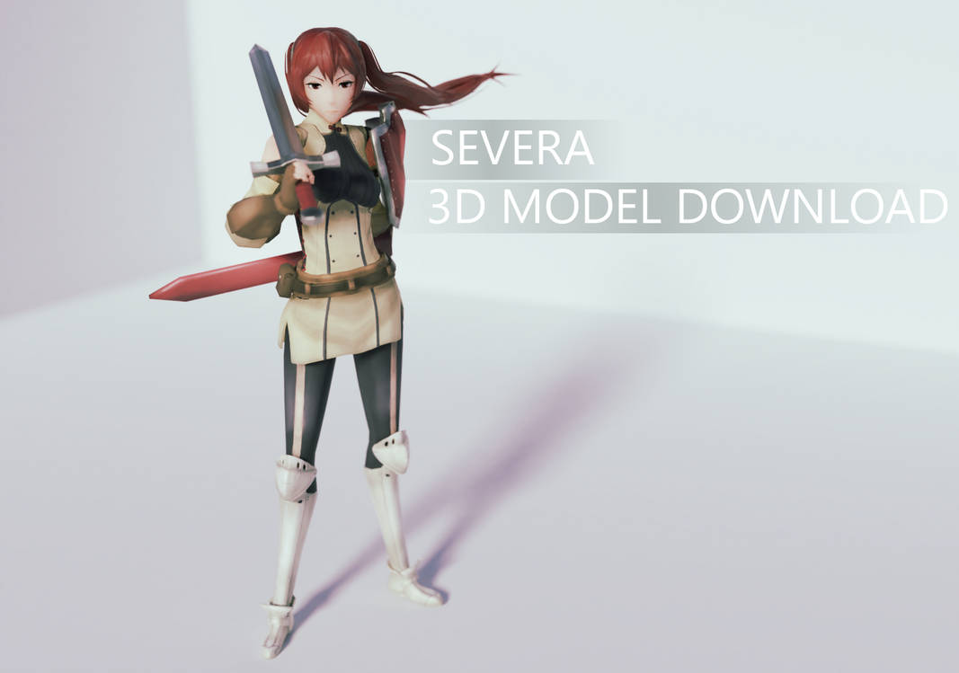 Fire Emblem: Severa 3D model Download *OLD* by SimplyAChair on DeviantArt