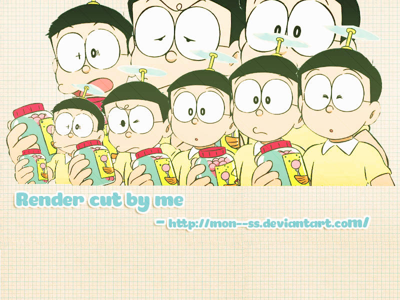 Pack Render Nobita by Sau by Mon--ss on DeviantArt