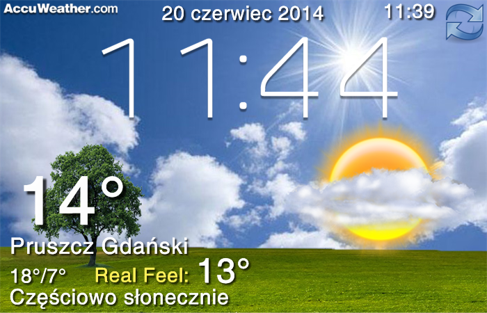 Real Weather Screen HD With Clock SG (UPDATED!) by Slavoo123 on DeviantArt