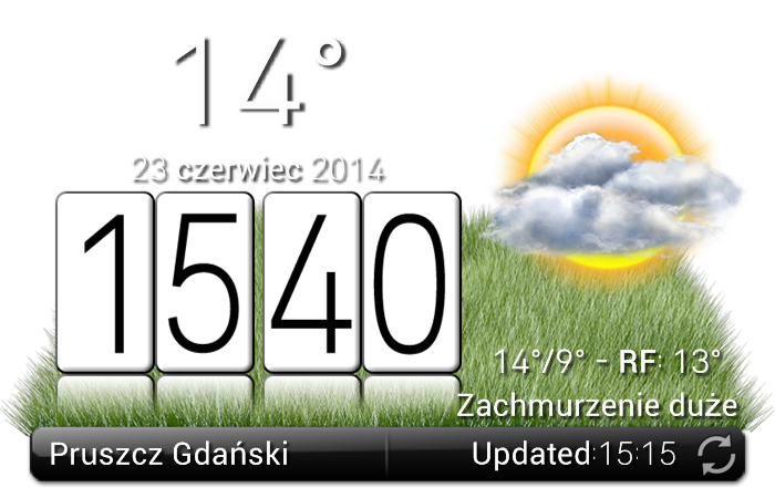 Lg Based Weather With Clock by Slavoo123 on DeviantArt