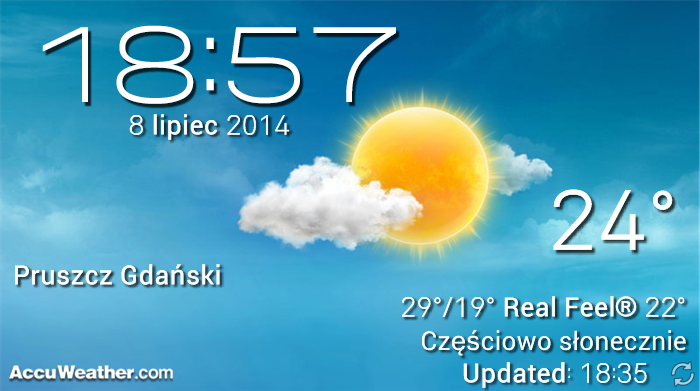 AccuWeather Widget Based on SG4 by Slavoo123 on DeviantArt