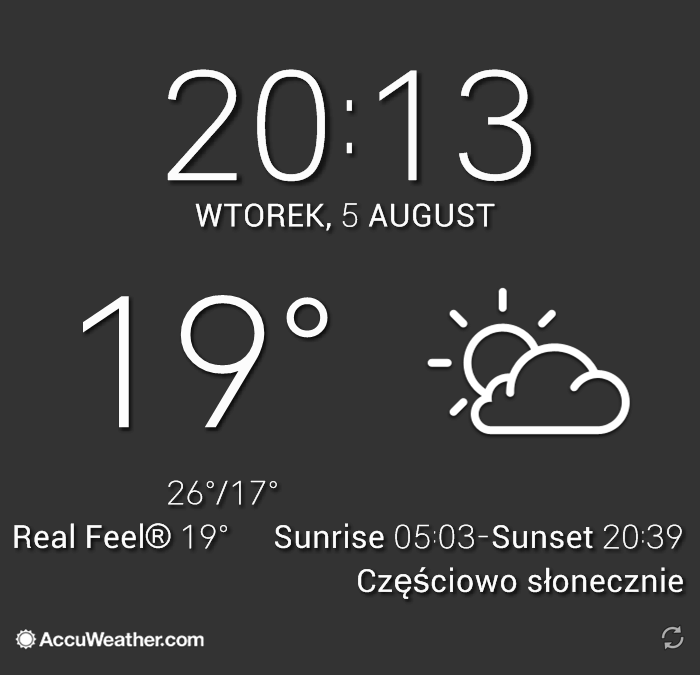 Iphone Based Weather Widget by Slavoo123 on DeviantArt