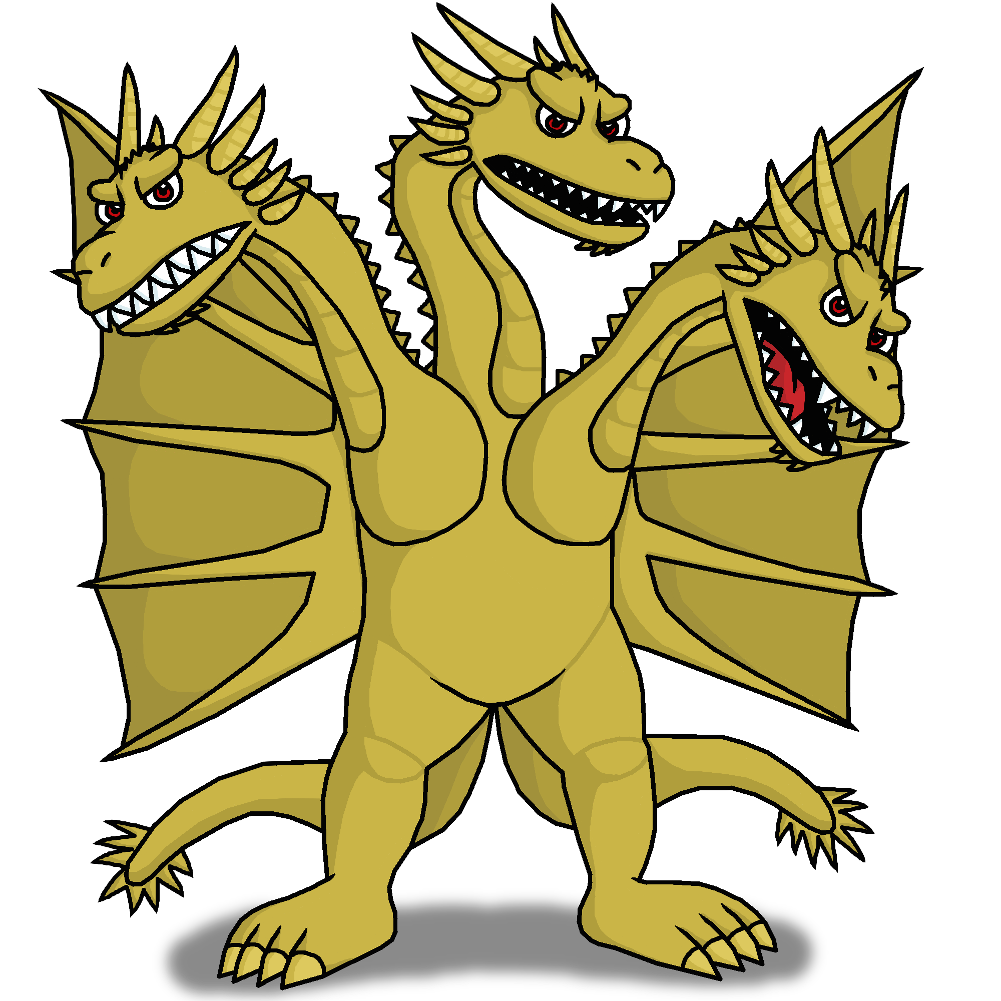 King Ghidorah by Its-Alex on DeviantArt