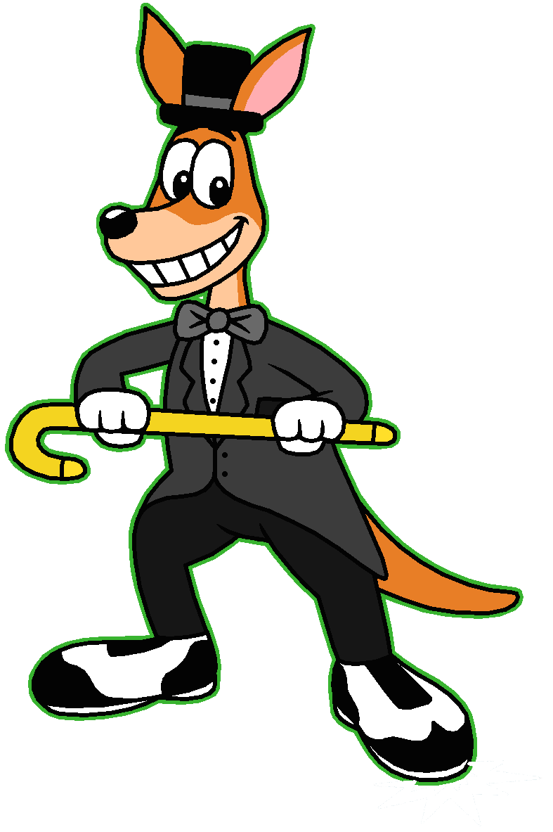 Art Trade - Tap Dancing Kangaroo (ToonMaster2001) by Its-Alex on DeviantArt