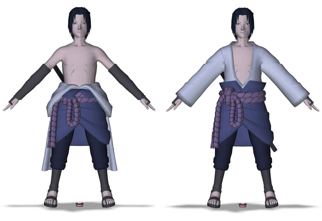 Sasuke (Orochimaru) 3d Model by CR1T3R10N on DeviantArt