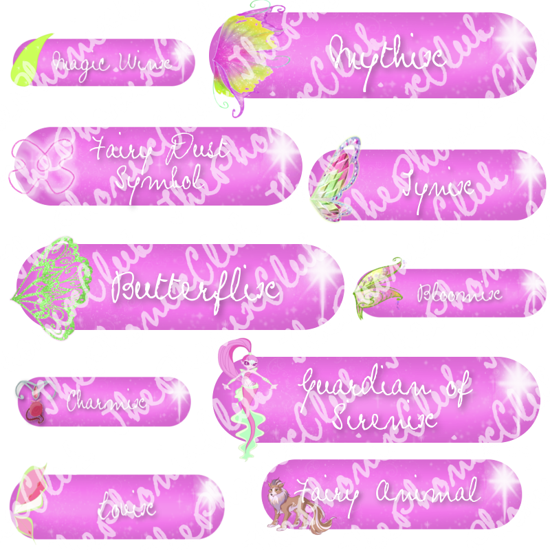 Winx Buttons - Flora by ThePhonixClub on DeviantArt