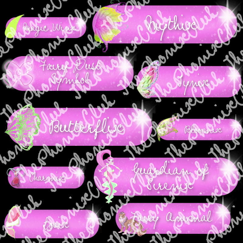 Winx Buttons - Flora by ThePhonixClub on DeviantArt