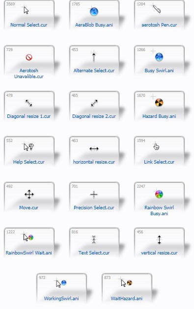 Mac Aero Cursors by sarpilh on DeviantArt