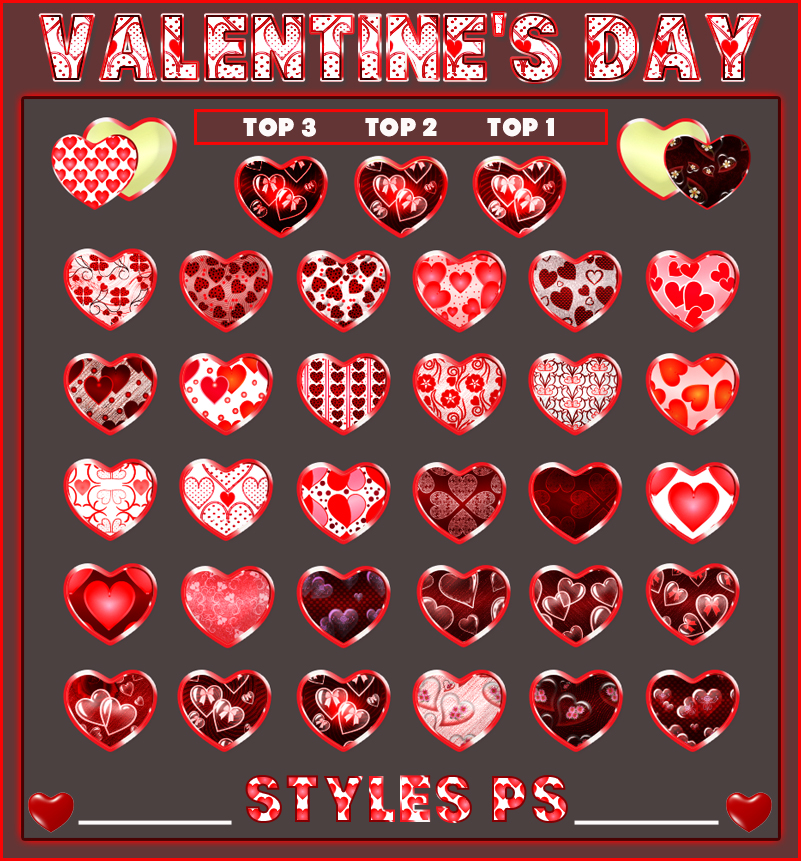 Valentine's Day Styles Pack 1 by Laurent-Dubus on DeviantArt