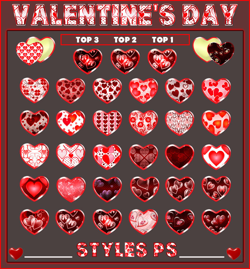 Valentine's Day Styles Pack 1 by Laurent-Dubus on DeviantArt