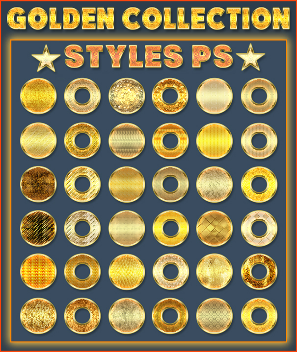 Golden Collection 50 Styles Ps by Laurent-Dubus on DeviantArt