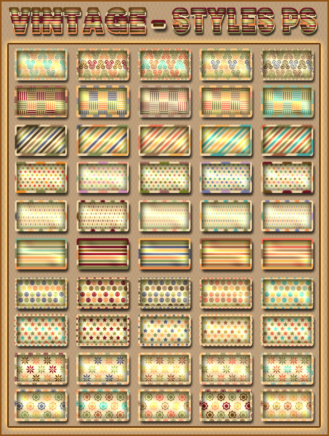 Vintage 80 Styles Ps by Laurent-Dubus on DeviantArt