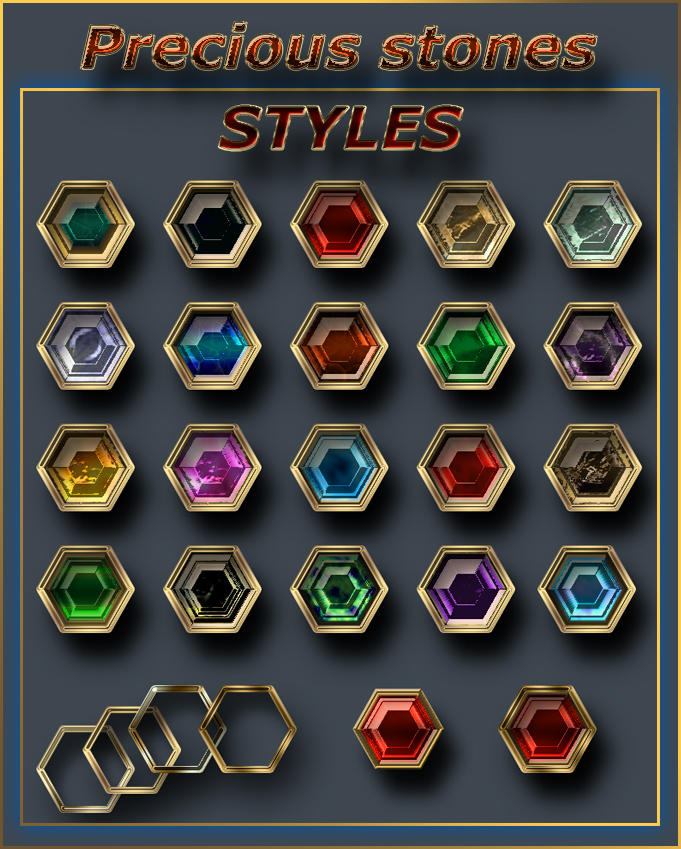 Precious stones Styles Ps by Laurent-Dubus on DeviantArt