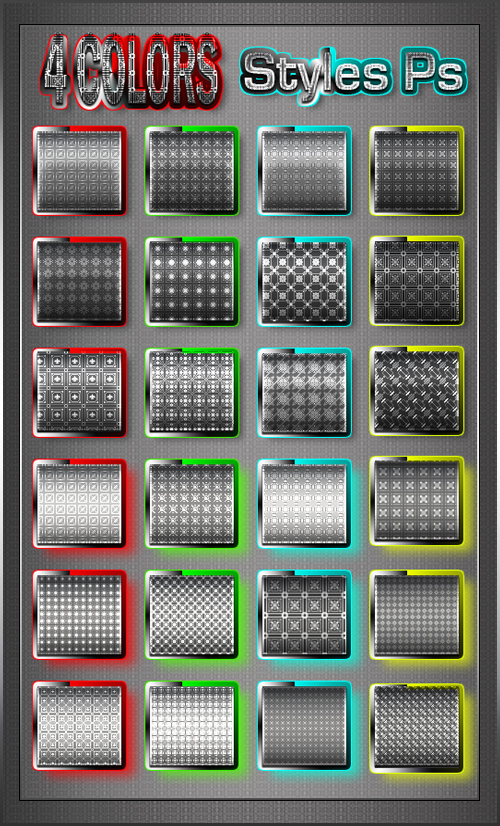 4 Colors Styles Ps by Laurent-Dubus on DeviantArt